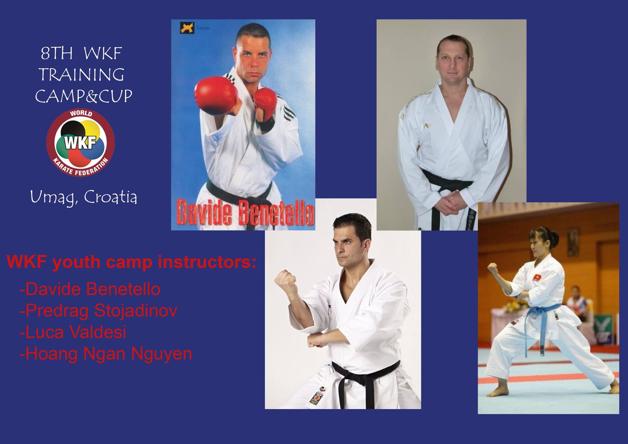 8th WKF training camp instructores. | KARATE y algo más ...