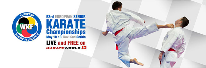 Continental Championships 53rd EKF Senior Championships : Live Stream ...